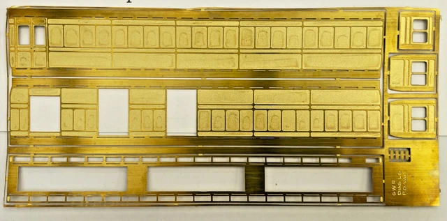 A F HAMMOD GWR TPO Dia L6 etched brass coach kit 4mm Finescale OO/EM/P4 ...