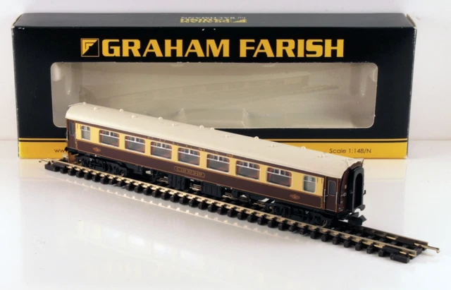 GRAHAM FARISH ’N’ 374-210B Br Mk1 Psp (Pullman Second Parlour) “Car 349 ...