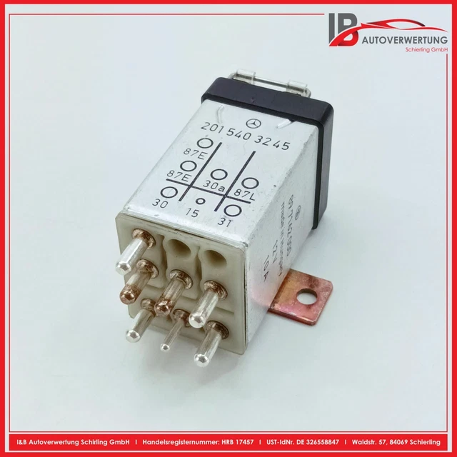MERCEDES BENZ W201 W124 W202 relè protezione da sovraccarico 2015403245 ...
