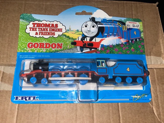 THOMAS THE TANK Engine Gordon #4 Engine Ertl 1993 Vintage Carded See ...