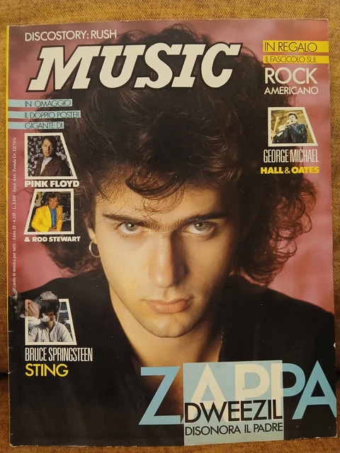 MUSIC N. 103 - 1988 DWEEZIL ZAPPA FRANK ZAPPA STING SPRINGSTEEN ...