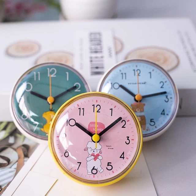 MINIMALIST BATTERY POWERED 3D Shower Clocks Wall Clock Home Decor Wall ...