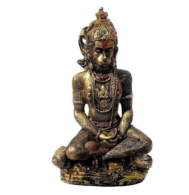 LORD HANUMAN IDOL Statue Showpiece Figurine Murti for Home Living Room ...