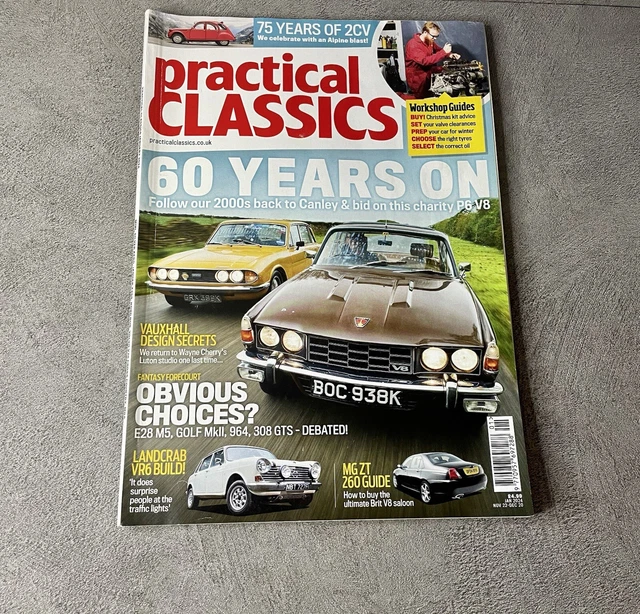 PRACTICAL CLASSICS CAR Magazine January 2024 Landcrab VR6 MG ZT And ...