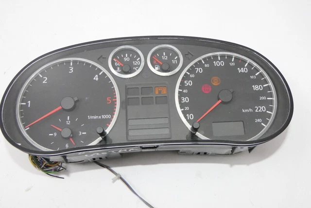 AUDI A3 8L Tacho Tacómetro Panel Instrumentos 8L0919860D 420.000km Tdi ...