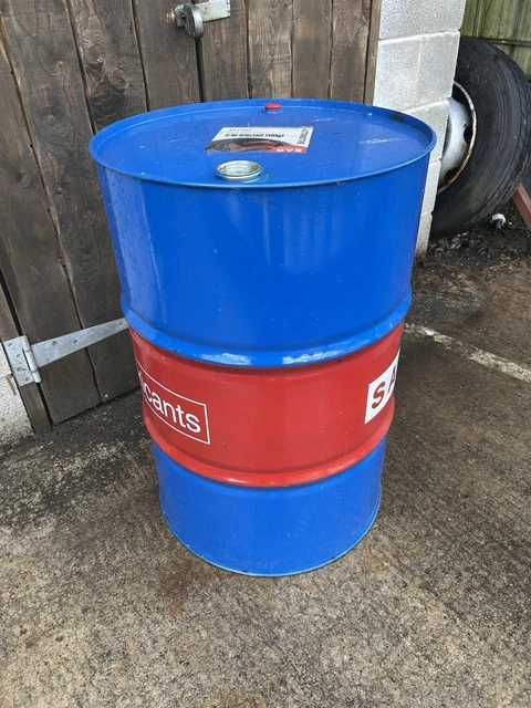 205 LTR BARREL Oil Drum /Burner /Garden Waste Disposal £8.64 - PicClick UK