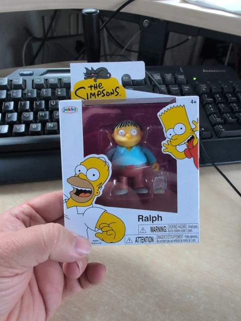 THE SIMPSONS 2 1/2-Inch Scaled Wave 3 Ralph Wiggum Figure £10.77 ...