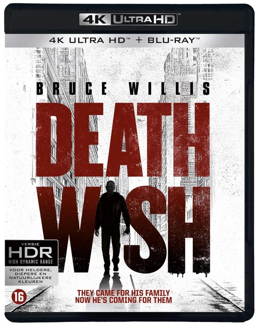 DEATH WISH (BLU-RAY) 4k Blu Ray & Blu Ray EUR 36,49 - PicClick IT