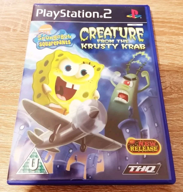 SPONGEBOB SQUAREPANTS: CREATURE from the Krusty Krab - PS2 Game ...