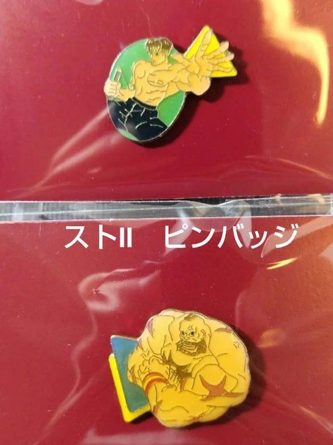 AT THAT TIME Street Fighter Ii Ryu Zangief Pin Badge Capcom £32.10 ...