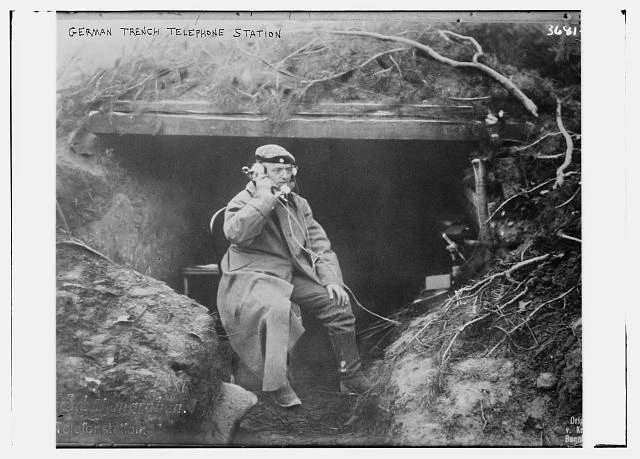 GERMAN TRENCH TELEPHONE Station c1900 Historic Old Photo $9.00 ...