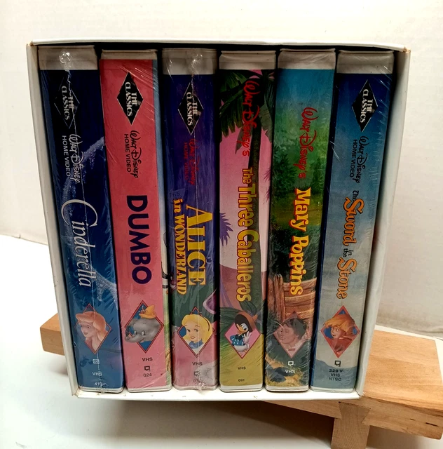 COCA-COLA & WALT Disney Vhs Tapes Bring Home The Classics Black Diamond ...