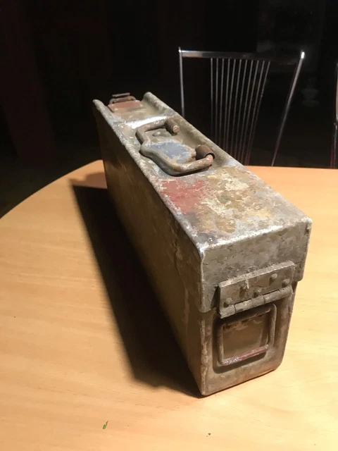WW2 GERMAN ALUMINUM machine gun ammo box MG34/42 1939 £131.20 - PicClick UK