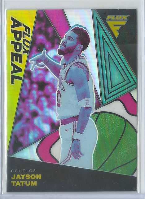 JAYSON TATUM BOSTON Celtics - 2022-23 Panini Flux #2 Flux Appeal Prizm ...