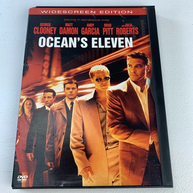 OCEAN'S ELEVEN (DVD, 2002, Widescreen) $5.99 - PicClick CA