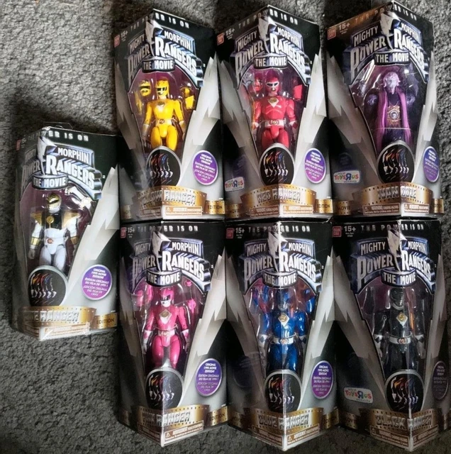 MIGHTY MORPHIN POWER Rangers The Movie Legacy Figures COMPLETE SET 5" 2015 EUR 799,00 - PicClick DE