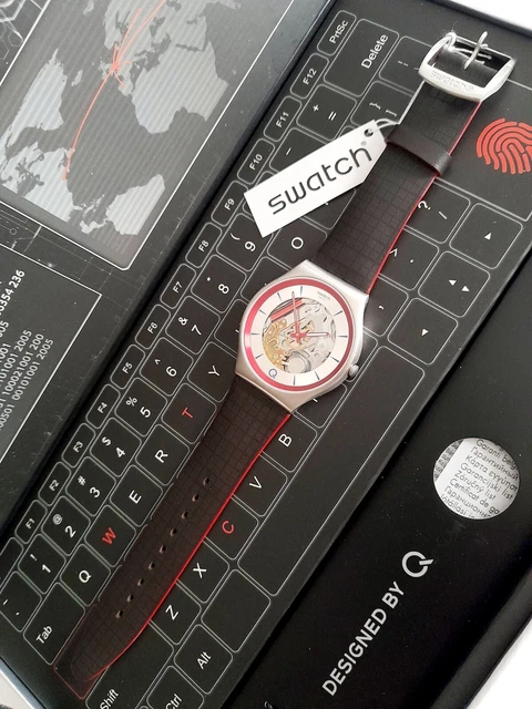 SWATCH: JAMES BOND 007 " Q2 " (SS07Z100) Skin Irony Nuovo / Raro EUR ...