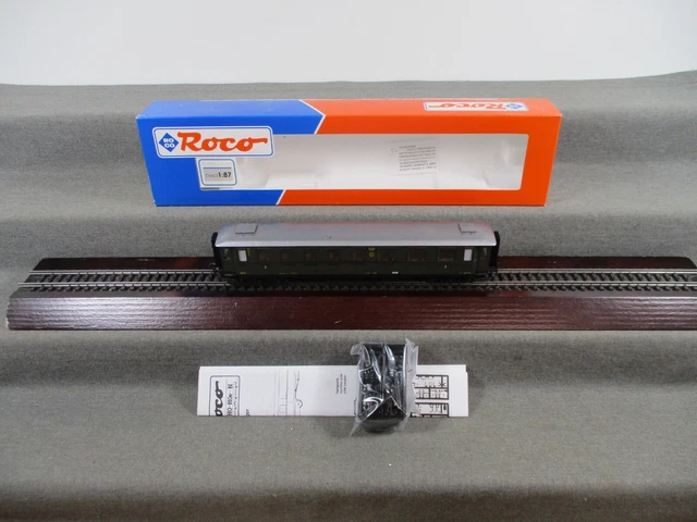 ROCO SPUR H0 44531 Personenwagen Schnellzugwagen 2./3. Klasse der DRG ...