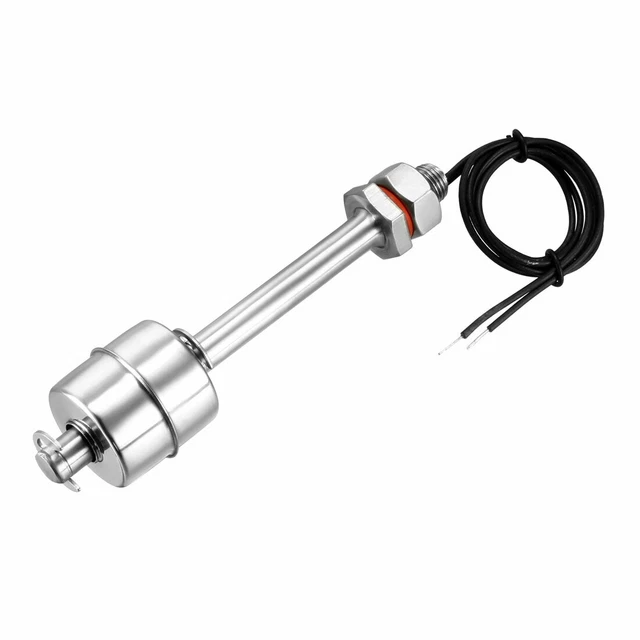 VERTICAL STAINLESS STEEL Tank Liquid Water Level Sensor Float Liquid ...