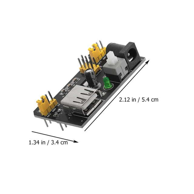 6PCS BREAD BOARD Voltage Module Dc 6.5-12v Breadboard Power Supply £12. ...