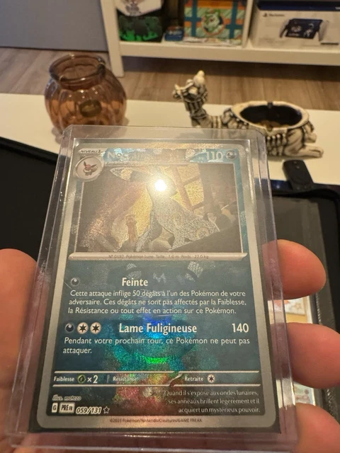 CARTE POKÉMON ÉVOLUTION prismatique Noctali Master Ball 059/131 neuf EUR 4,50 - PicClick FR