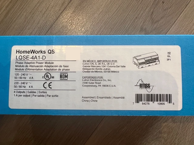 LUTRON LQSE-4A1-D ADAPTIVE Phase Dimming Power Module (New) £600.00 ...