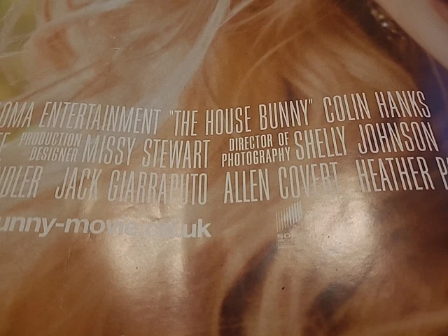 CINEMA POSTER: HOUSE BUNNY, THE 2008 Anna Faris £10.78 - PicClick UK