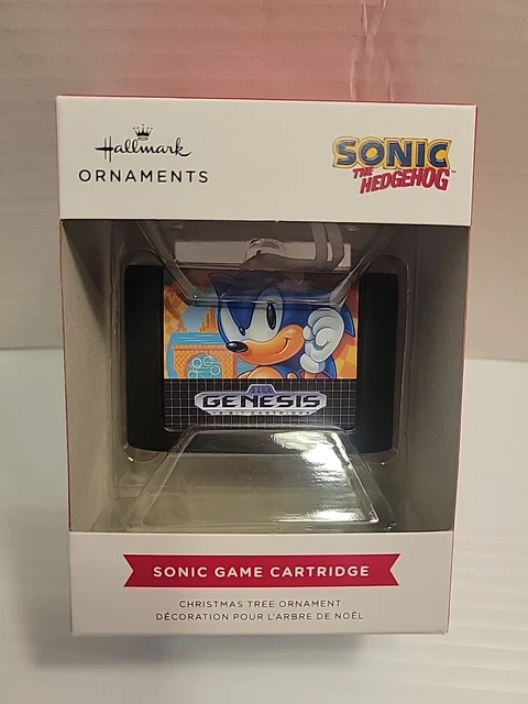 HALLMARK ORNAMENTS SEGA'S Sonic Game Cartridge NEW! 2024 £13.44 ...