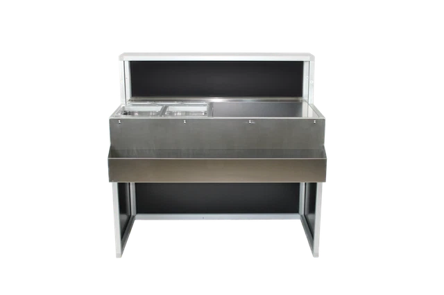 POSTAZIONE COCKTAIL SMONTABILE PORTATILE da BARMAN - Postazione Barman ...