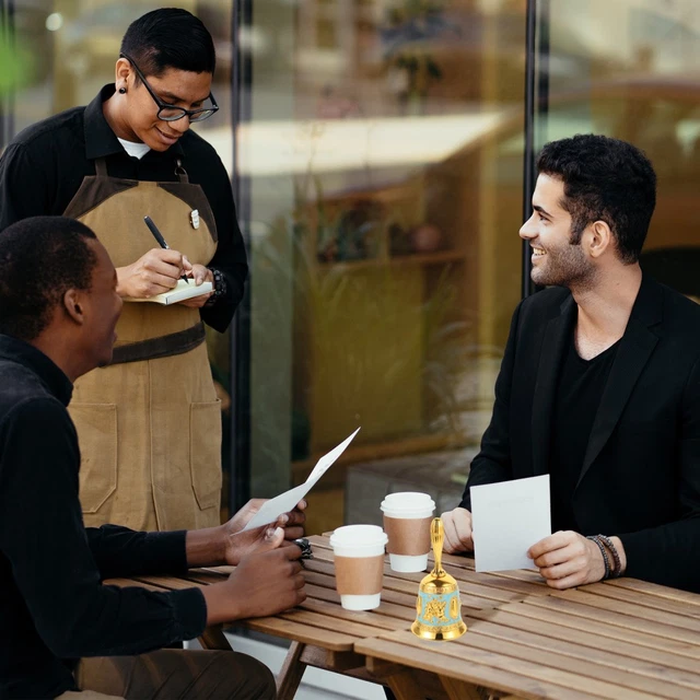 RETRO STYLE RESTAURANT Service Bell Bar Bell Western Restaurant Pantry ...