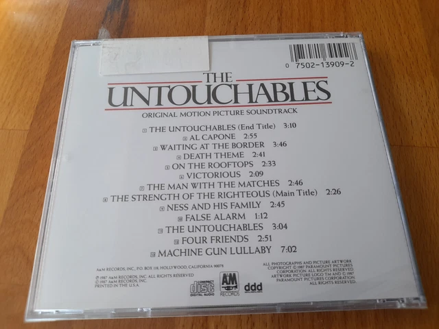 THE UNTOUCHABLES OST Ennio Morricone - new/sealed CD £5.00 - PicClick UK