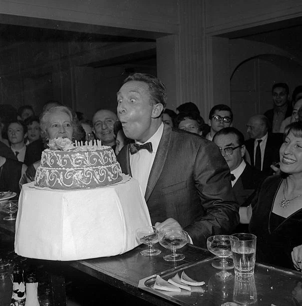 CHARLES TRENET SONGWRITER French singer Paris 1960s Old Photo 2 EUR 6 ...