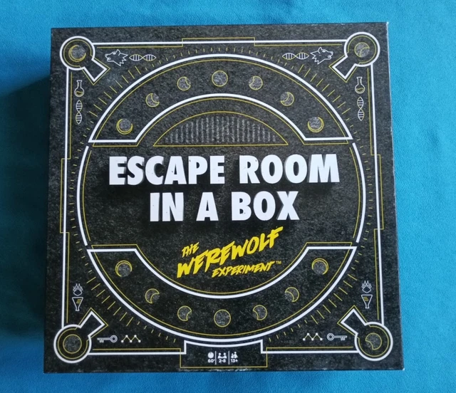 ESCAPE ROOM IN a Box The Werewolf Experiment Family Board Game BRAND ...