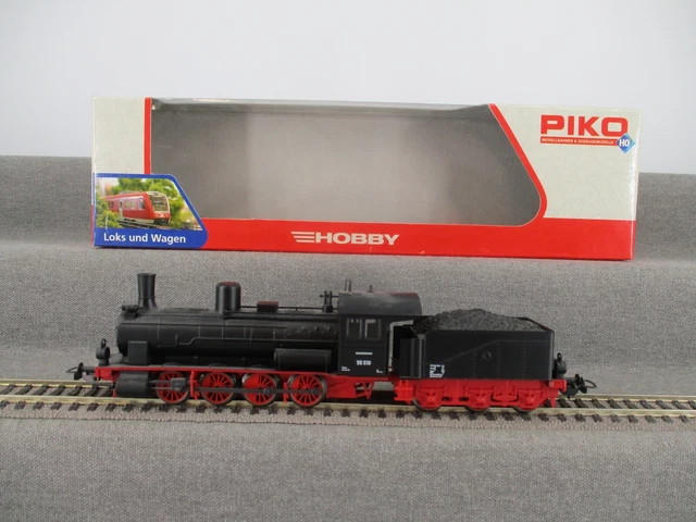 PIKO SPUR H0 57550 Dampflok mit Tender BR55 510 der DB Analog DSS in ...