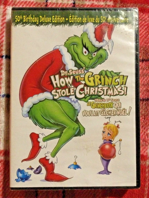 DR SEUSS HOW THE GRINCH STOLE CHRISTMAS (1966 Animated Cartoon) | DVD ...