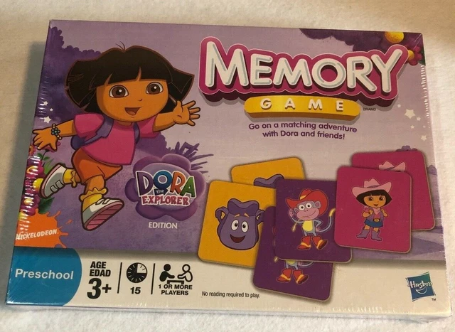 DORA THE EXPLORER Memory Game Hasbro Preschool 3+ Nickelodeon - Brand ...