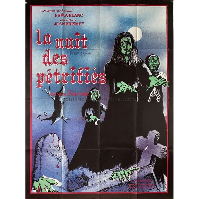 AU SERVICE DU DIABLE Affiche de cinéma - 120x160 cm. - 1971 - Erika ...
