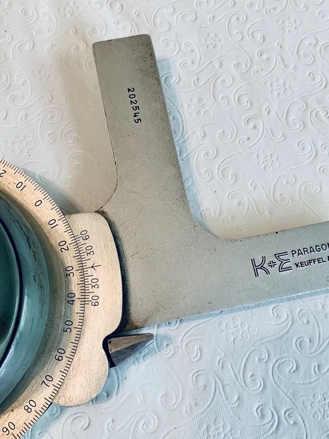 VINTAGE KEUFFEL & Esser K&E PARAGON Drafting Machine Arm & 2 VEMCO ...