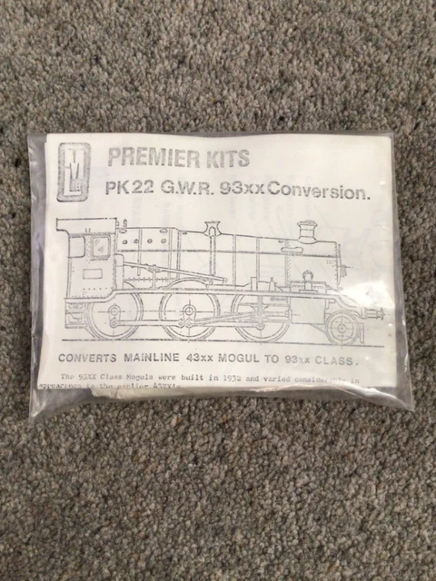 VINTAGE 00 GAUGE M&L Premier Kits GWR 93xx Conversion- White Metal £26. ...