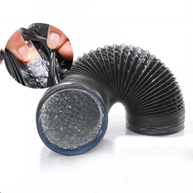 TUYAU FLEXIBLE EN aluminium de conduit de climatiseur d'une longueur de ... TUYAU FLEXIBLE EN aluminium de conduit de climatiseur d'une longueur de ...