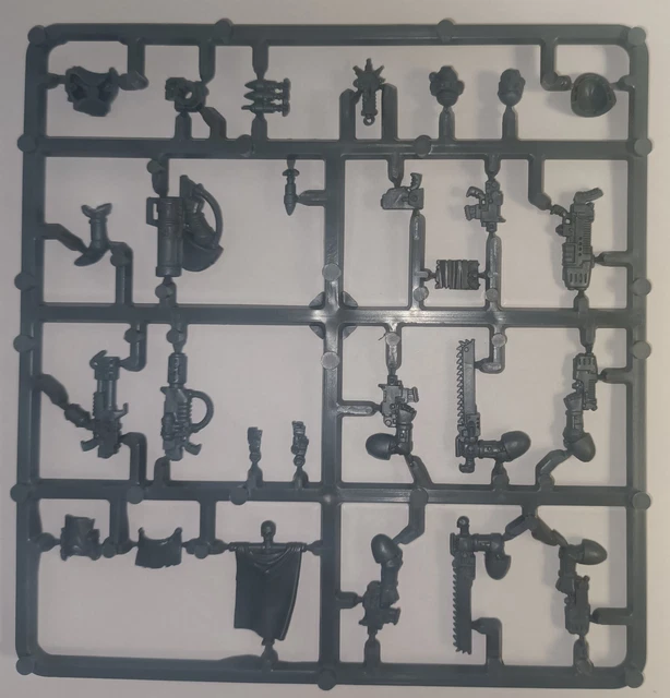SPACE MARINE TACTICAL Squad Weapon Sergeant Upgrade Sprue OOP Warhammer ...