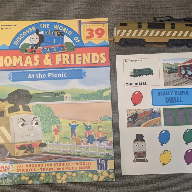 THOMAS & FRIENDS Deagostini Magazine Issue 39 Diesel 10 Rare (2005) £14 ...