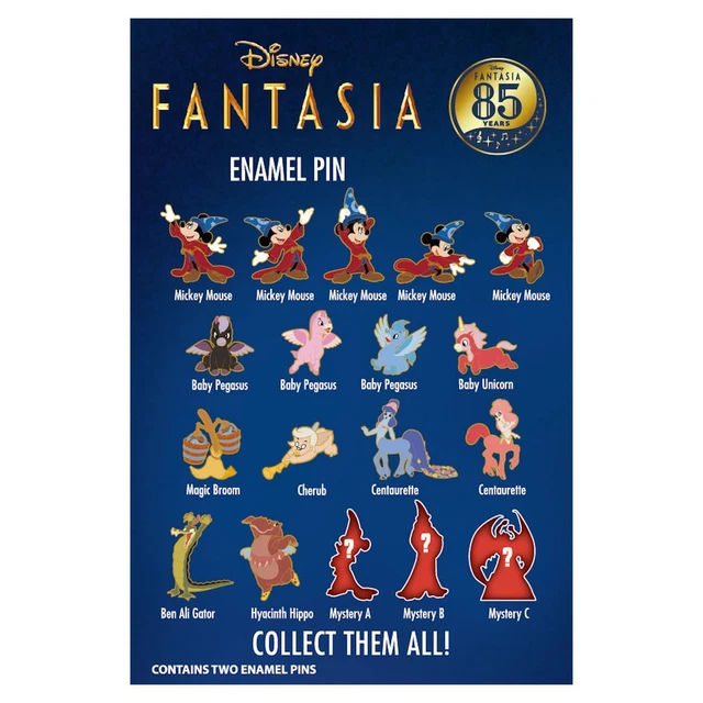 DISNEY PALM 2025 Mickey Sorcerer Micro Mini LE 500 Pin Fantasia £35.56 ...