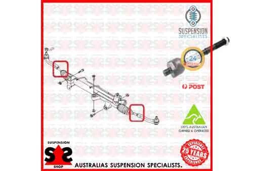 FRONT AXLE INNER Tie Rod Suit Actyon Sports EUR 55,79 - PicClick FR