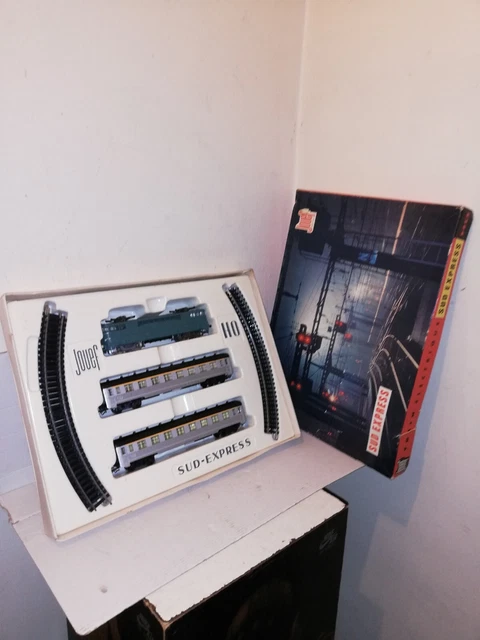 COFFRET JOUEF 751 Sud Express Loco Bb 9201 + 2 Voiture Train Ho Fonctionnel Tbe EUR 55,00 ...