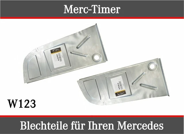 MERCEDES W123 1975-85 repair plate caseback set rear rear plate pair £ ...