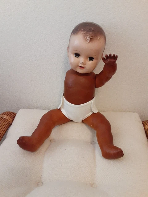 VINTAGE 20& RUBBER/COMPOSITION Baby Doll. TLC One Arm. Parts. $19.00 ...