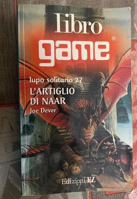 LIBROGAME L'ARTIGLIO DI NAAR n.27 Lupo Solitario 2°EDIZIONE 2001 Joe Dever EUR 61,60 - PicClick IT