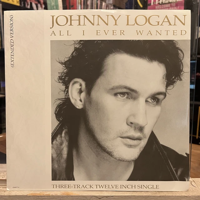 [ROCK/POP]~EXC 12&~JOHNNY LOGAN~ALL I Ever Wanted~[1989~EPIC]~UK IMPORT ...