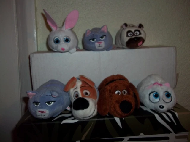 TY - THE Secret Life Of Pets Mini Pets X 7 Vgc £9.99 - PicClick UK